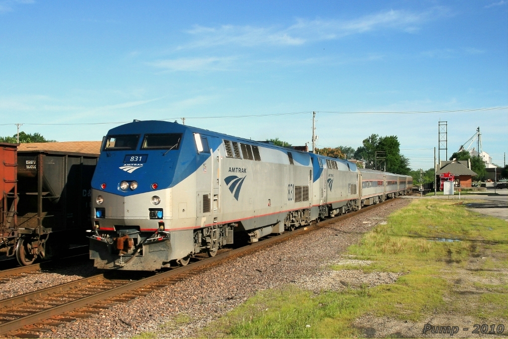 Eastbound Amtrak Missouri River Runner Train #314